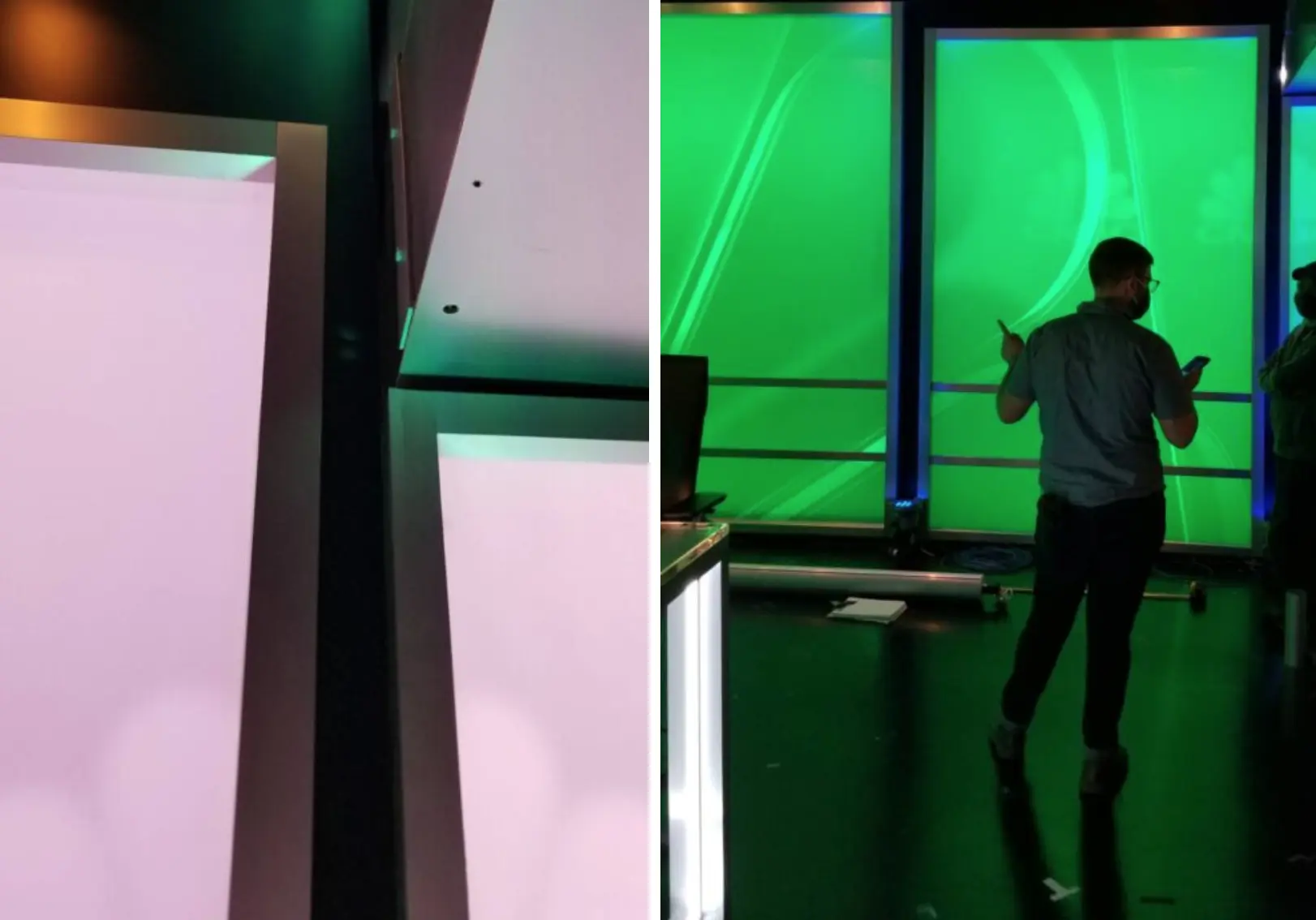 Rolling Green Screen Install Is Low-Cost, High-Impact Solution for CNBC ...